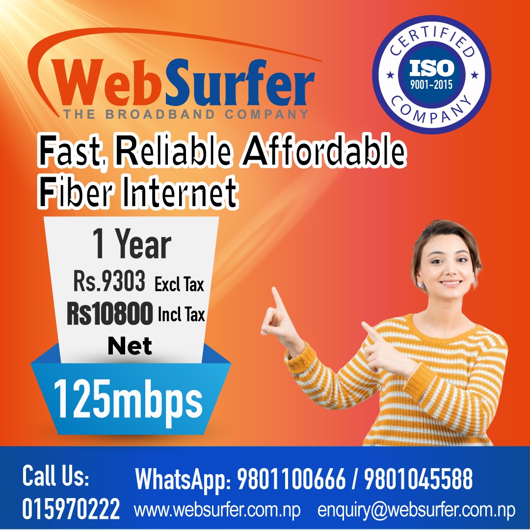 Websurfer ISP Nepal: Yerahiti Office. Internet service provider in Yerahiti for Wifi and fiber ...